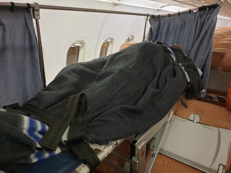 International Commercial Stretcher | Air Ambulance Services